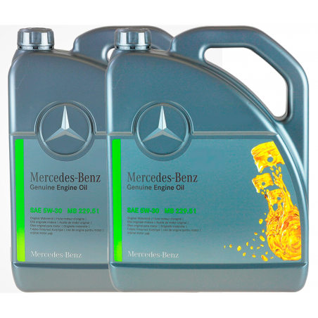 Mercedes Benz Oil MB 229.51 5W30 Pack 10L